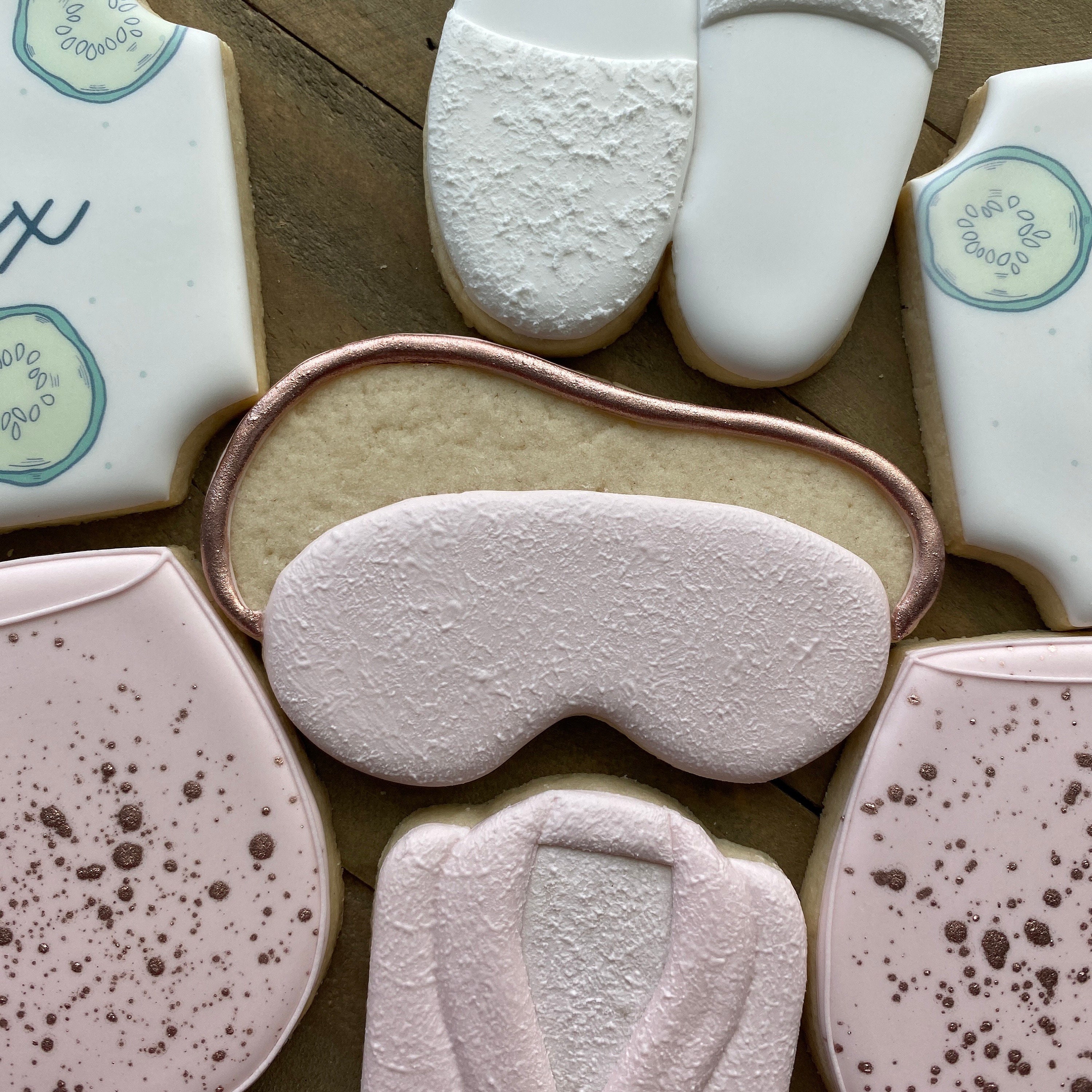 Eye Mask Cookie Cutter - Perfect for Pampering, Spa Day, Salon, Massage ...
