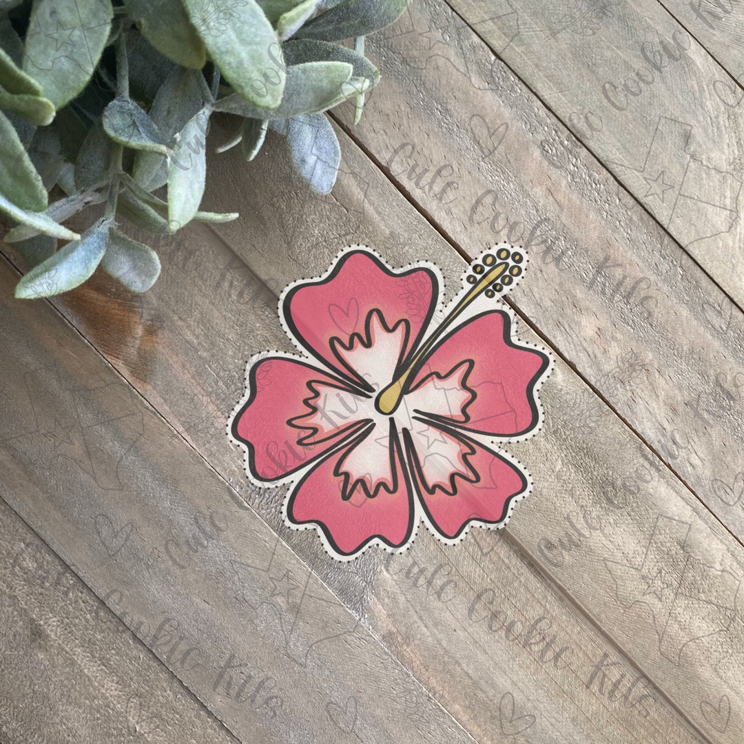 Hibiscus Flower Cookie Cutter Perfect for Hawaiian, Tropical, Beach ...