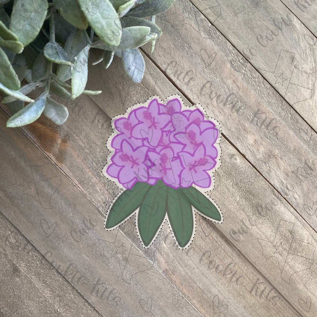 Rhododendron Cookie Cutter - Perfect for WV State Flower, Florals ...