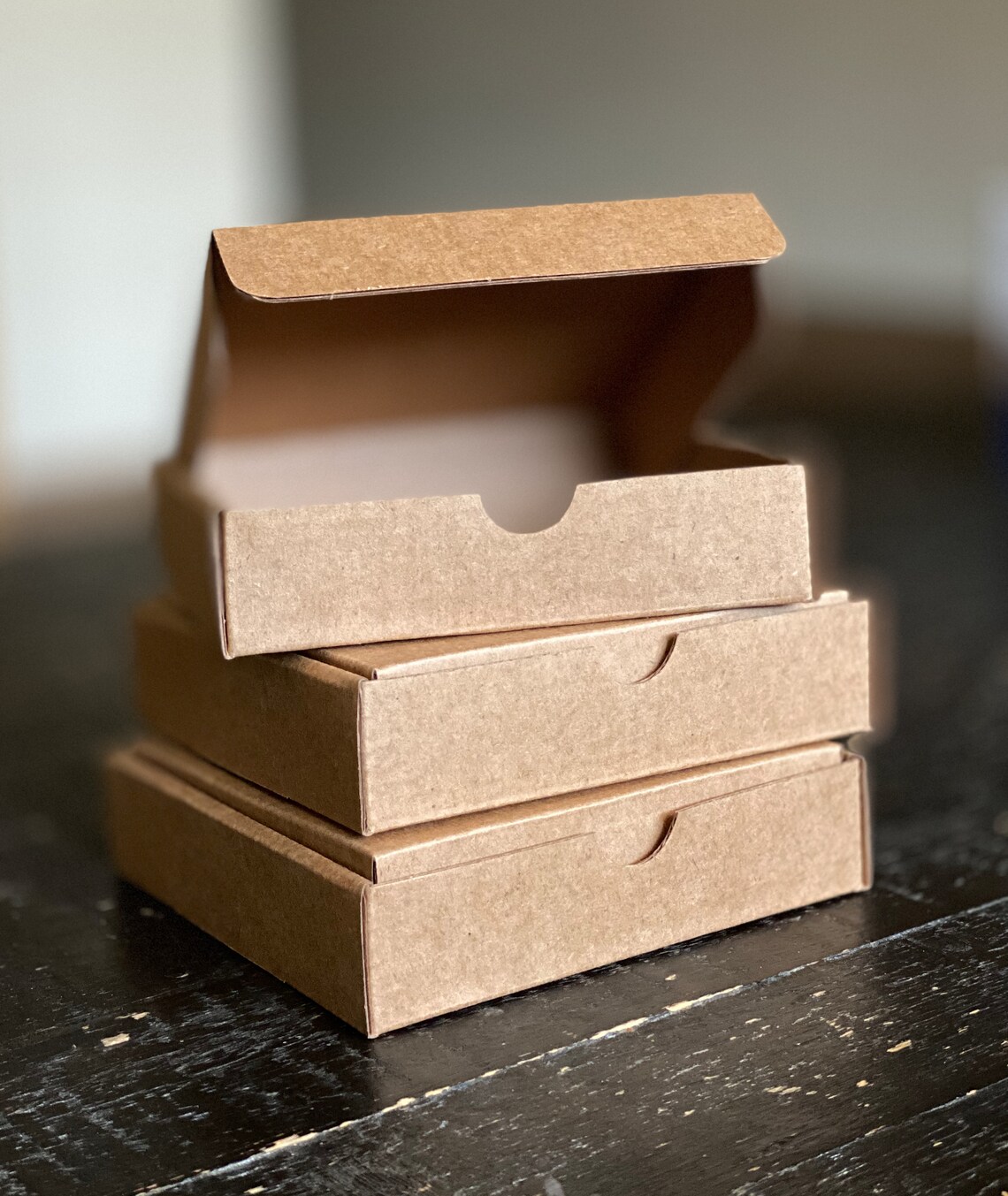 Set of 10 Premium Brown Kraft Mini 4.5 Boxes 4 1/2 X 4 - Etsy
