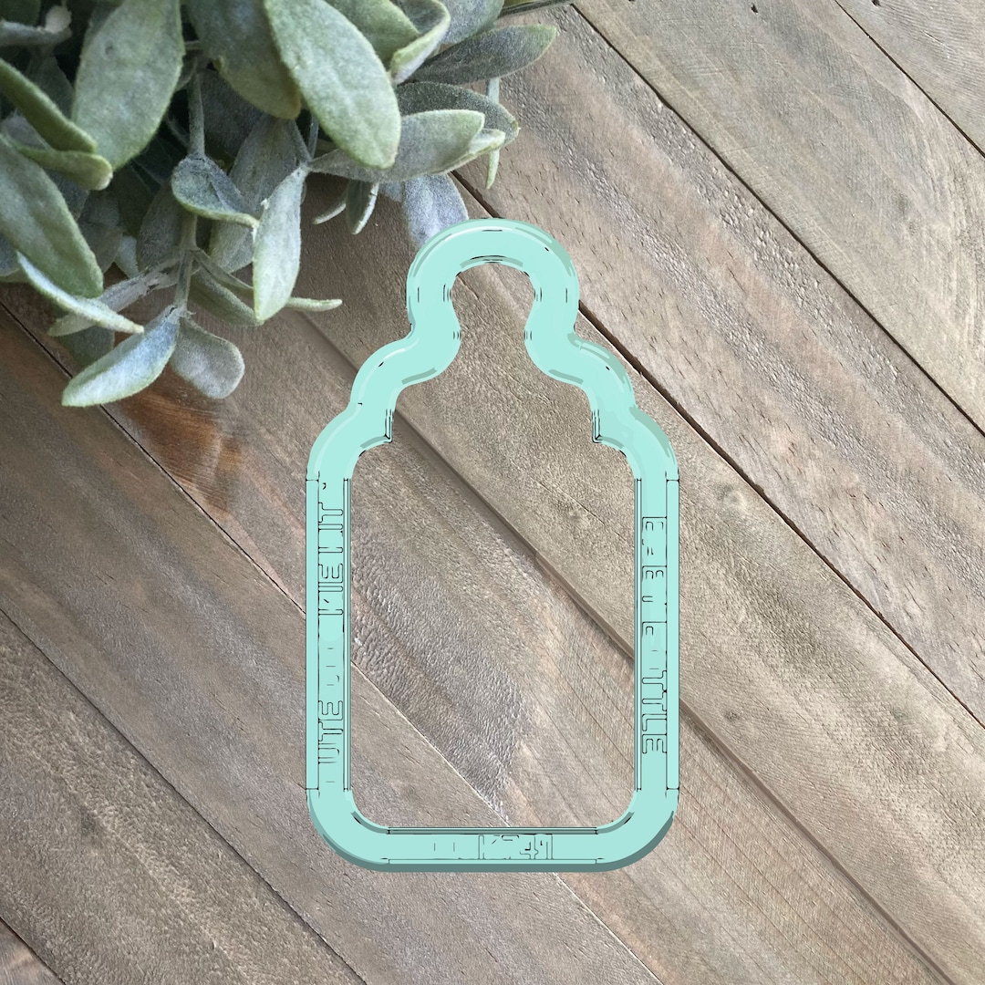 Baby Bottle Cookie Cutter - Perfect for Pregnancy, Baby Shower, Welcome ...