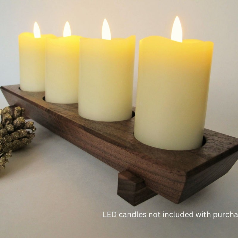 Led Candle Holder - Etsy