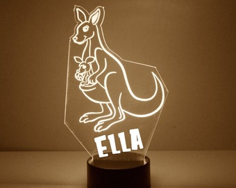 Custom Kangaroo Lamp - Etsy
