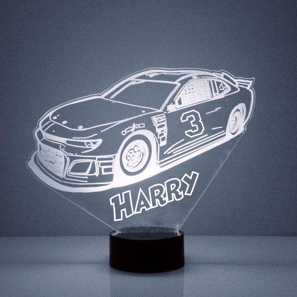 Neon Nascar Sign - Etsy
