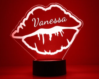 Kiss Light up Sign - Etsy