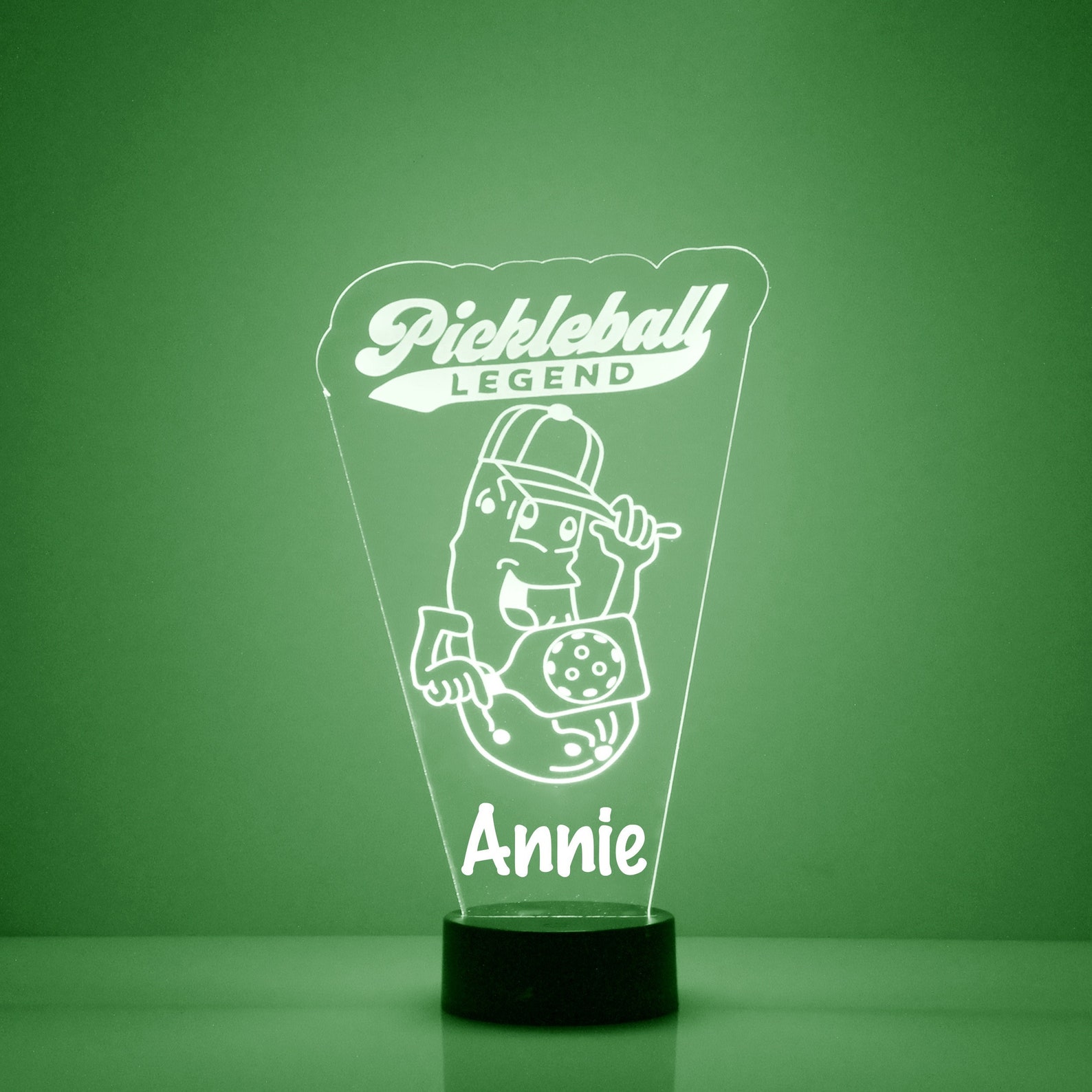 Light up Pickleball Sign Custom Engraved Night Light - Etsy