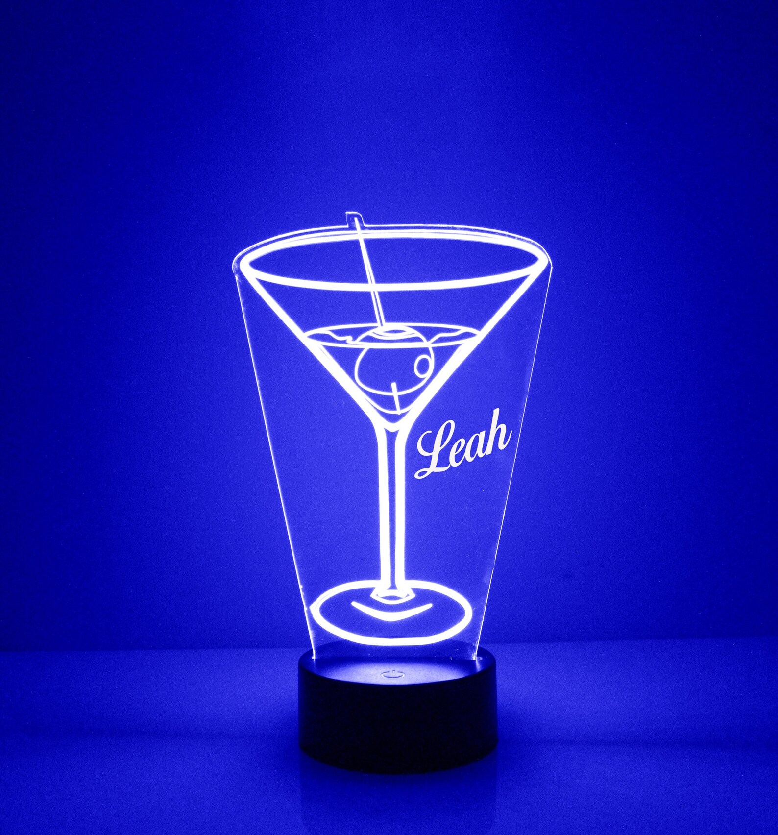 Light up Martini Bar Sign, Custom Made Bar Sign, Man Cave Light ...