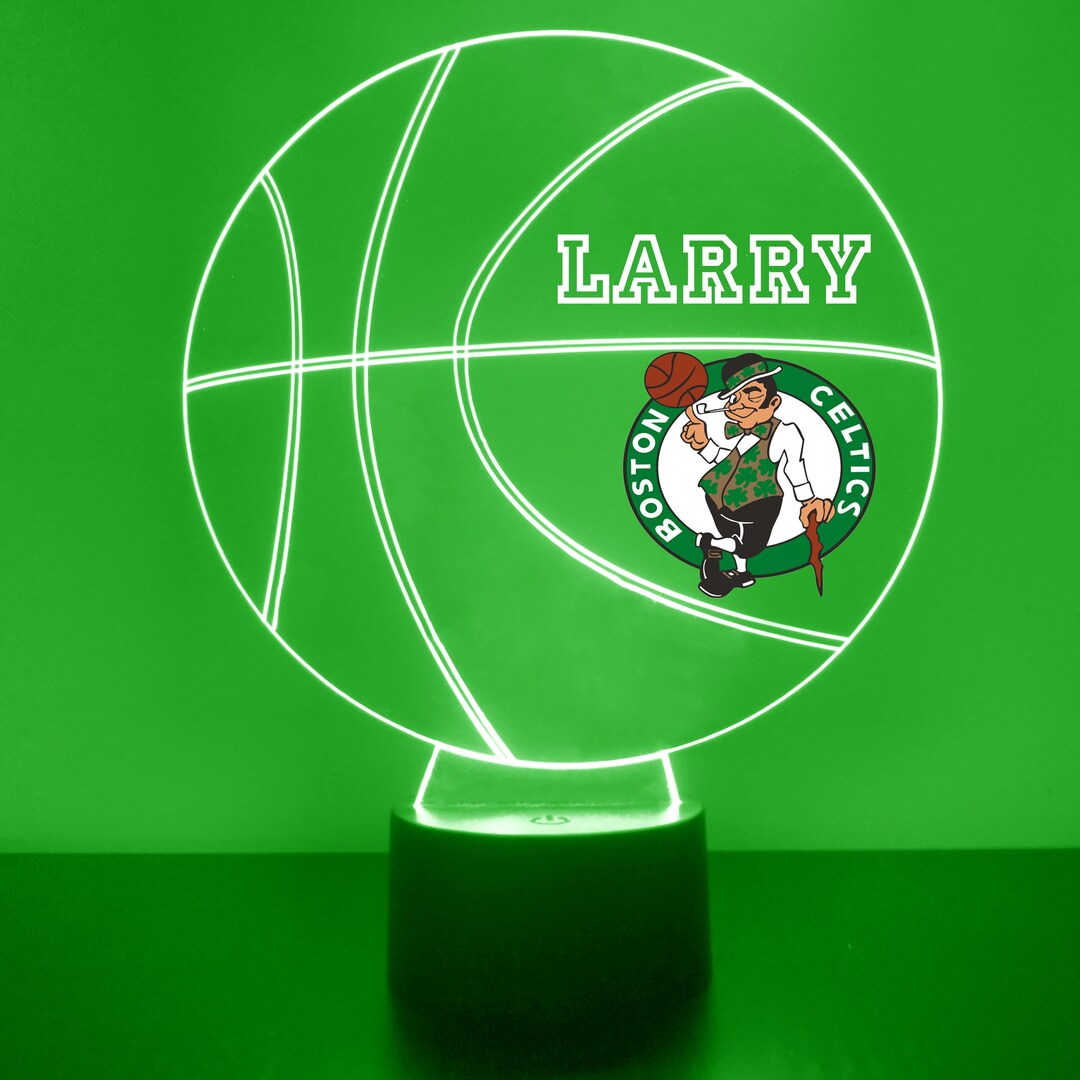 Boston Celtics, LED Basketball Sports Fan Lamp, Custom Made Night Light ...
