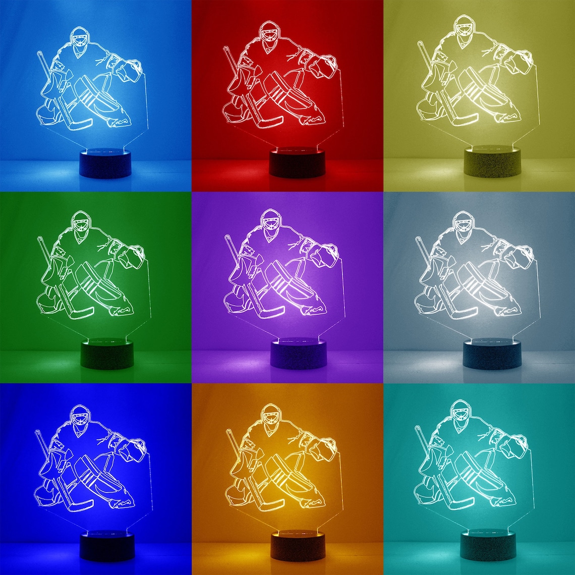 Toronto Maple Leafs LED Hockey Sports Fan Lamp Custom Made | Etsy