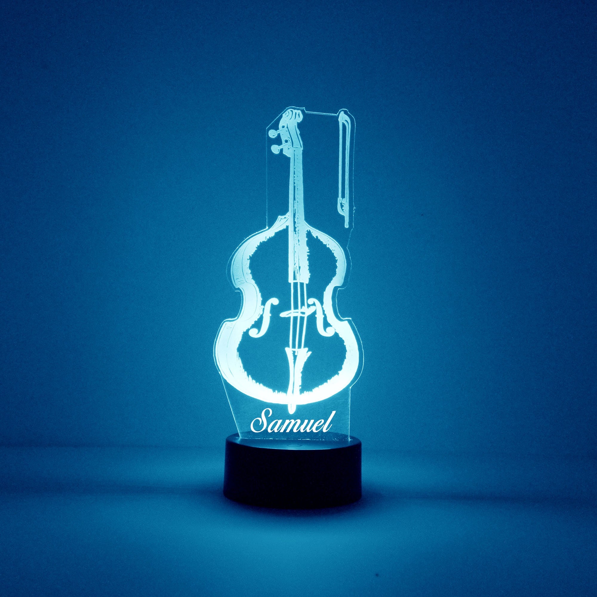 Acrylic Light up Cello Custom Engraved Night Light - Etsy