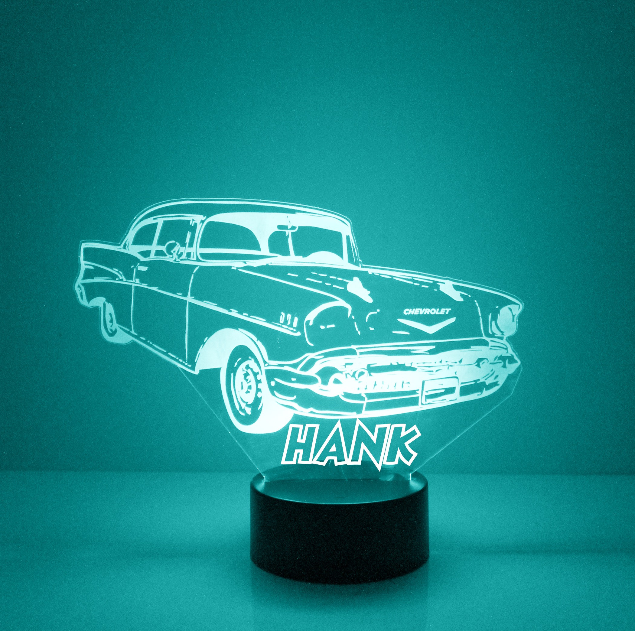 Light up Classic Car Custom Engraved Night Light - Etsy