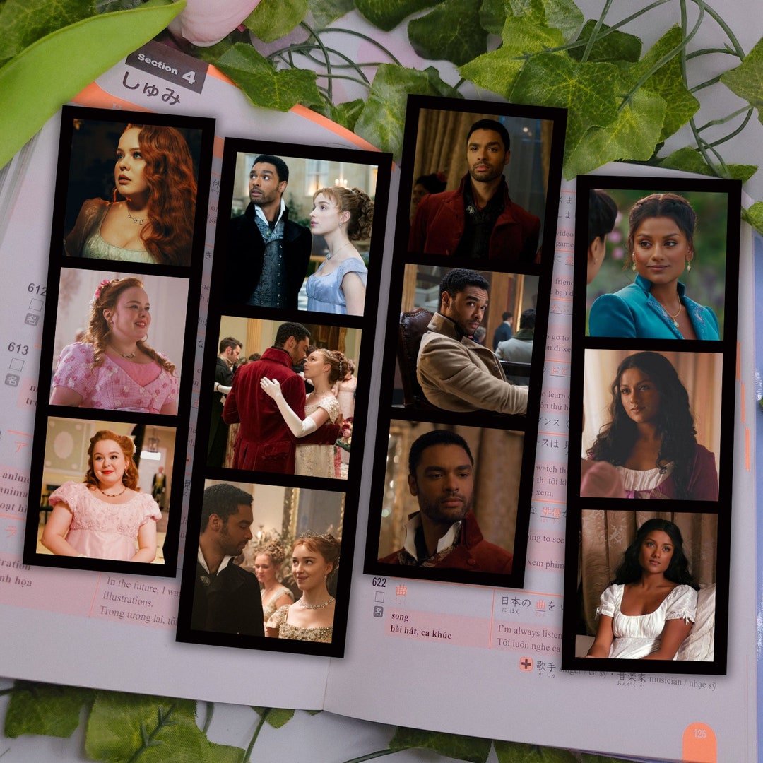 Bridgerton Laminated Bookmarks / Gifts for Book Lovers / Bookworm Gifts ...