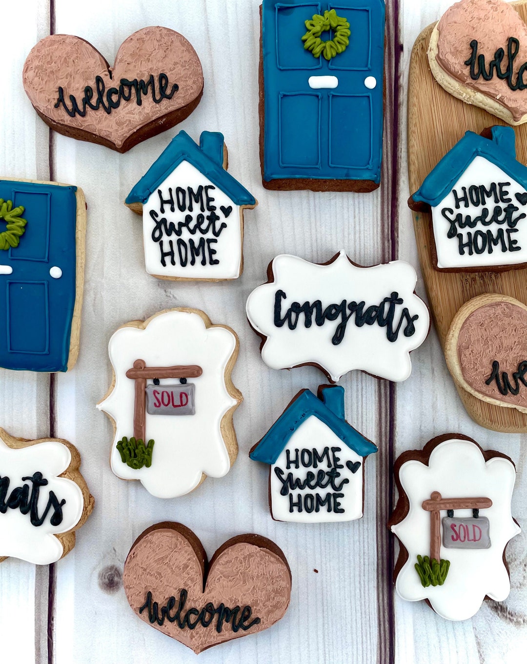 Realtor Decorated Sugar Cookie Set, Sugar Cookies, Decorated Cookies ...