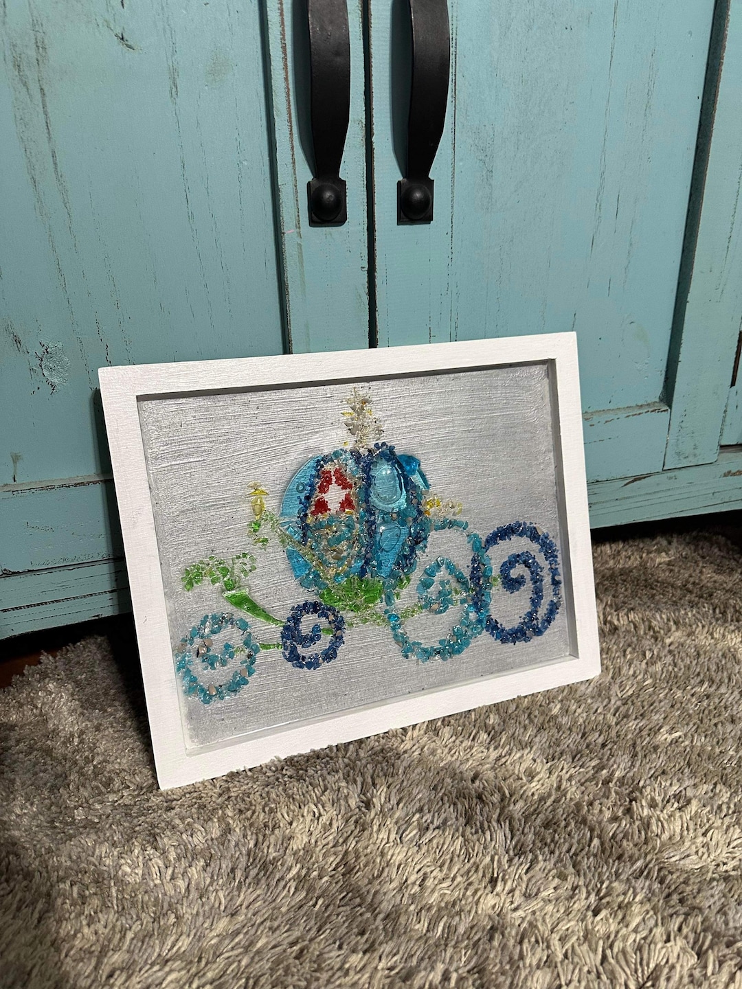 Cinder-ella… Carriage Hand Crafted Glass Art. - Etsy