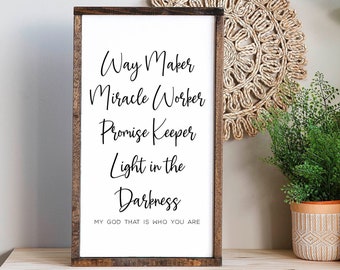 Waymaker Wall Art - Etsy
