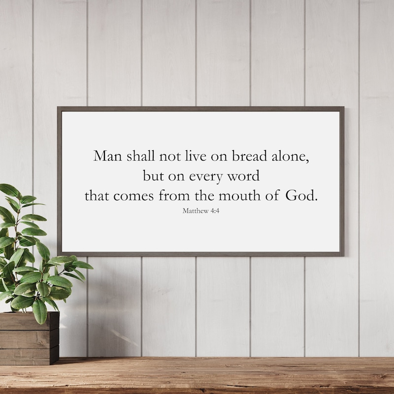 Kitchen Bible Verse - Etsy
