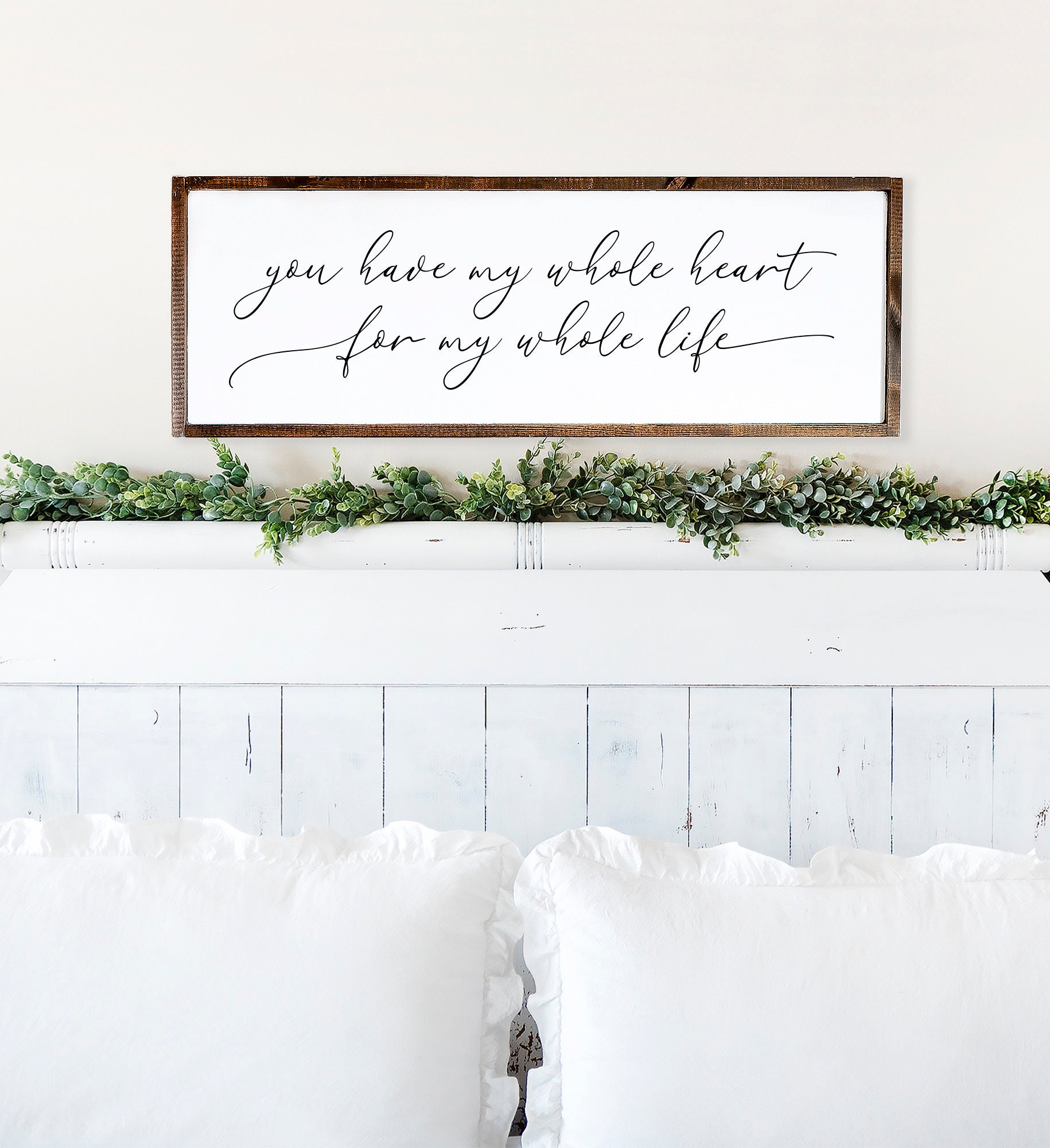 Master Bedroom Wall Decor Bedrooms Signs You Have My Whole - Etsy