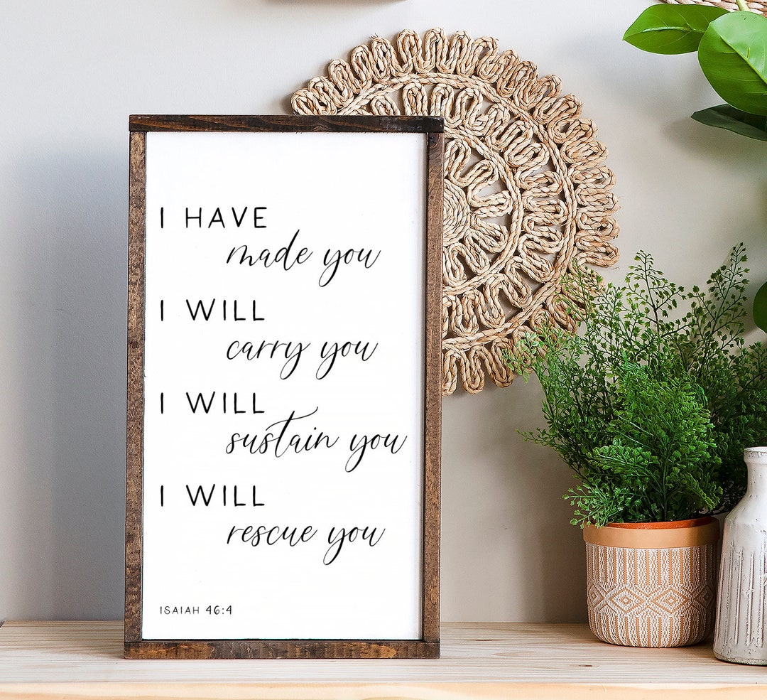 Bible Verse Decor, Christian Wall Art, Scripture Signs, Wall Decor ...
