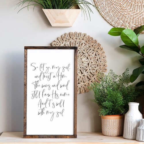 Bible Verse Decor Christian Wall Art Scripture Signs Wall - Etsy