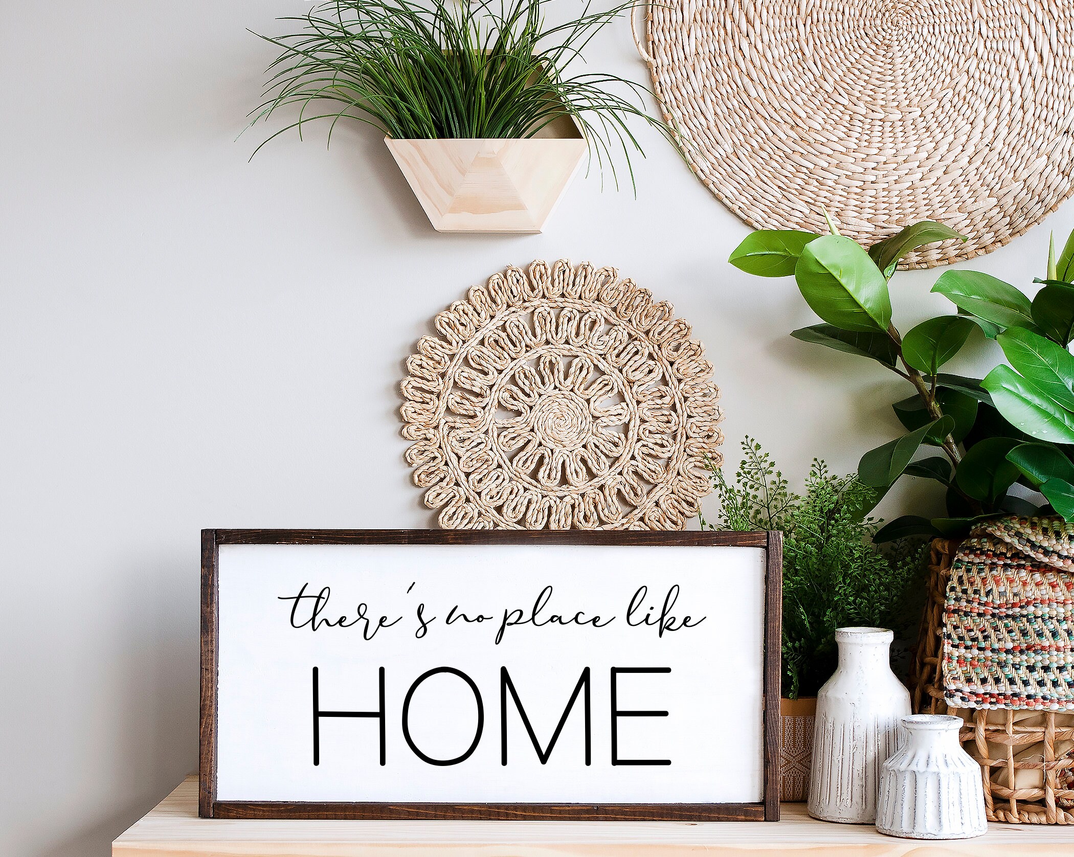 There's No Place Like Home Sign Home Sign Sign for - Etsy