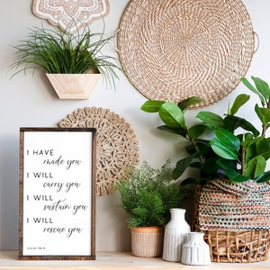 Bible Verse Decor, Christian Wall Art, Scripture Signs, Wall Decor ...