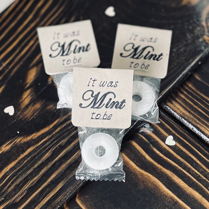 Mint to Be Wedding Favor - Etsy
