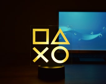 Playstation Led Light Lamp - Etsy Australia