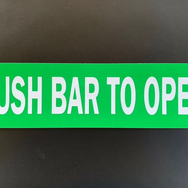 Open Bar Sticker - Etsy
