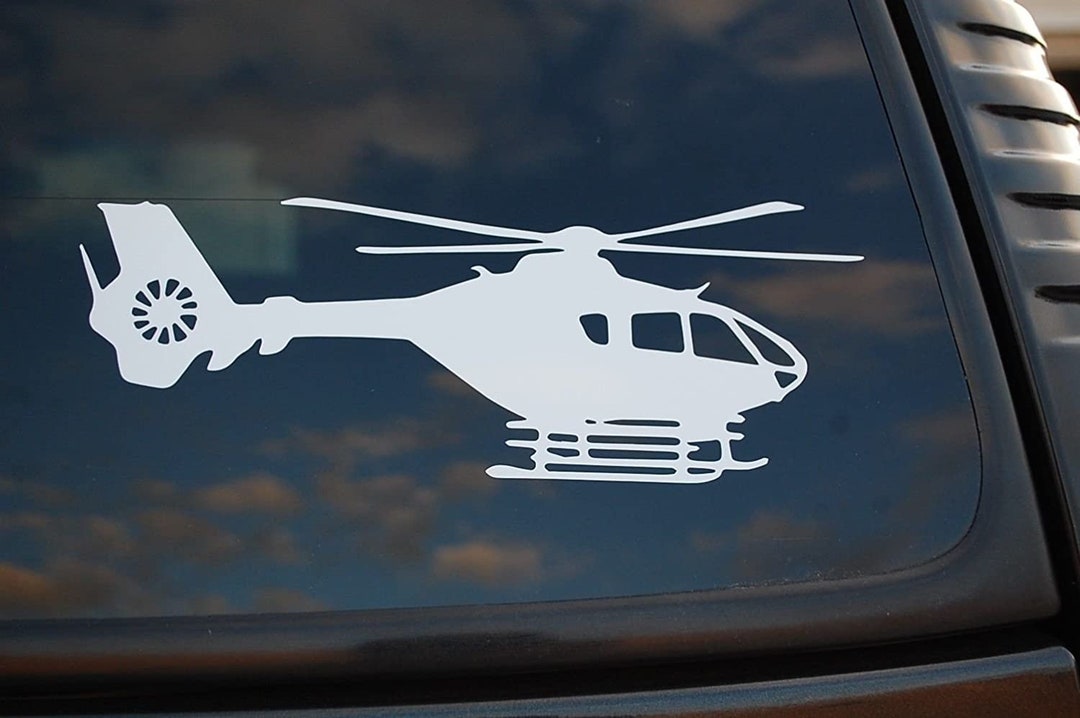 EC 135 Helicopter Sticker Vinyl Decal Pick Color & Size!! Eurocopter ...