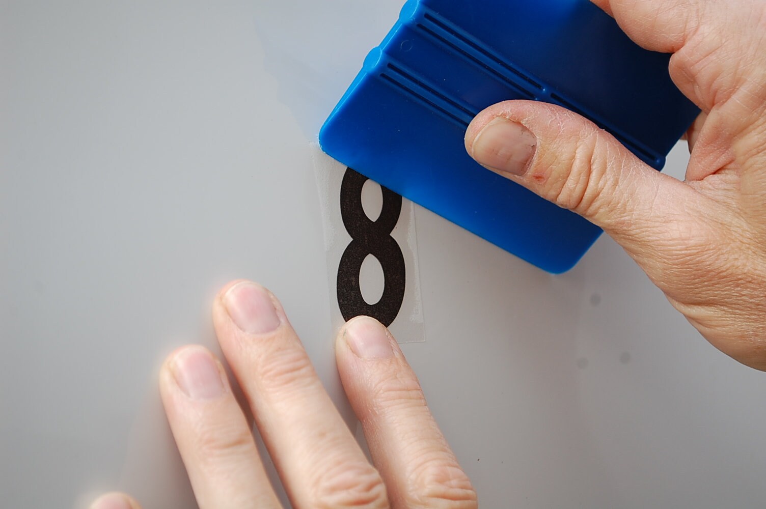 0-9 Numbers Black Vinyl Sticker Decals Set of 40 Choose Size!! 1/2" to ...