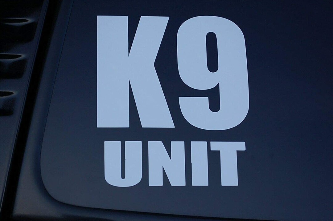 K9 Unit Police Dog Vinyl Sticker Decal K-9 Choose Size & Color!! Law ...