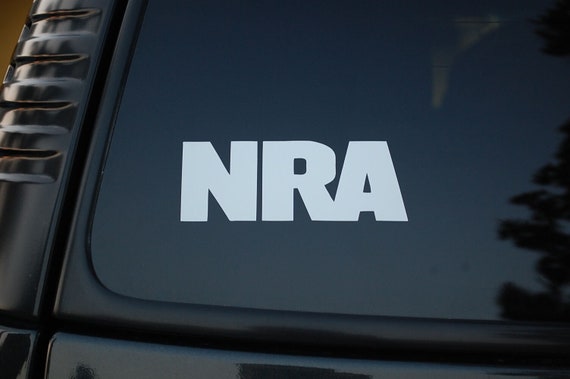 NRA Sticker Vinyl Decal Choose Color 5.5 X 2.5 | Etsy