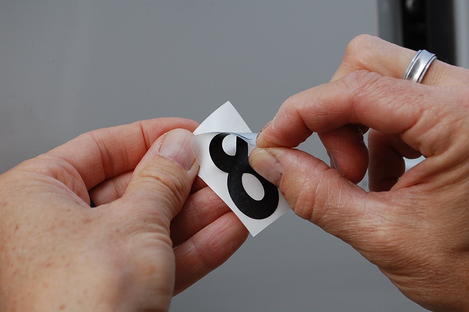 0-9 Numbers White Vinyl Sticker Decals Set of 40 4 of Each - Etsy