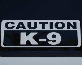 K9 Unit Police Dog Vinyl Sticker Decal V172 K-9 Choose | Etsy