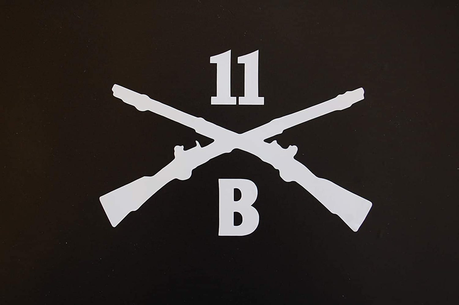 US Army Infantry 11 B Sticker Vinyl Decal Crossed Rifles | Etsy