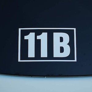 Army 11-B Infantry Sticker Vinyl Decal Crossed Rifles Pick Color & Size ...