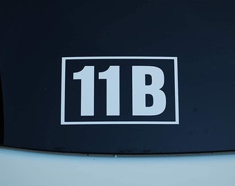 Infantry Crossed Rifles Sticker Vinyl Decal Choose Color & | Etsy