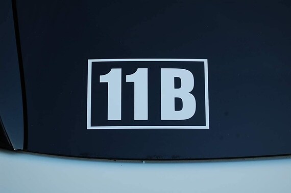 Army 11-B Infantry Sticker Vinyl Decal Crossed Rifles Pick | Etsy