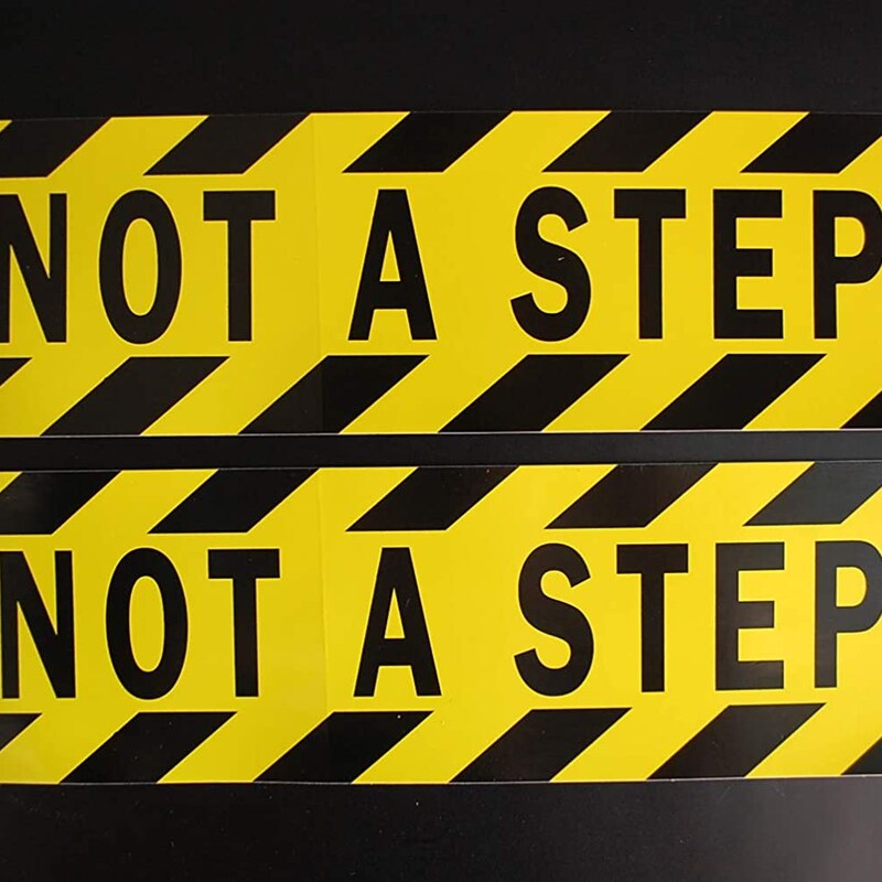 Do Not Step Sign - Etsy