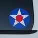 US Army Air Corps Usaac Vinyl Sticker Wwii Aircraft Roundel USAF USA 4 ...