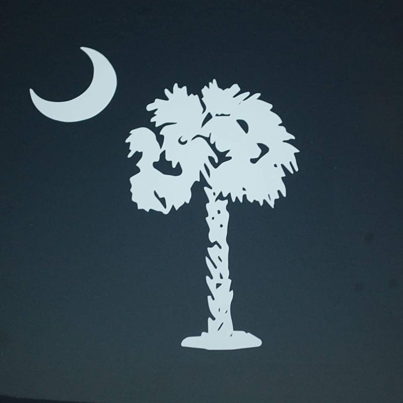 Palmetto Tree Decal - Etsy