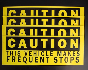 Warning This Vehicle Makes Sudden Stops at Garage Sales - Etsy