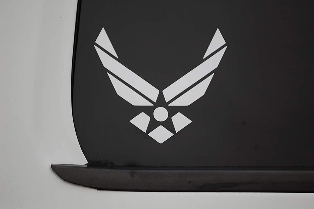 Air Force Sticker Vinyl Decal Choose Color & Size!! Military Car Window ...