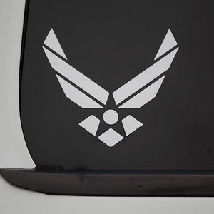 Air Force Sticker Vinyl Decal Choose Color & Size!! Military Car Window ...