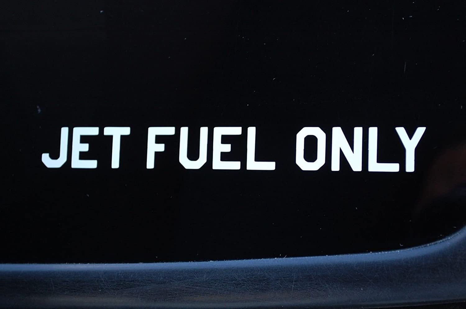 Jet Fuel Only Sticker Vinyl Decal Warning Logo Airplane - Etsy