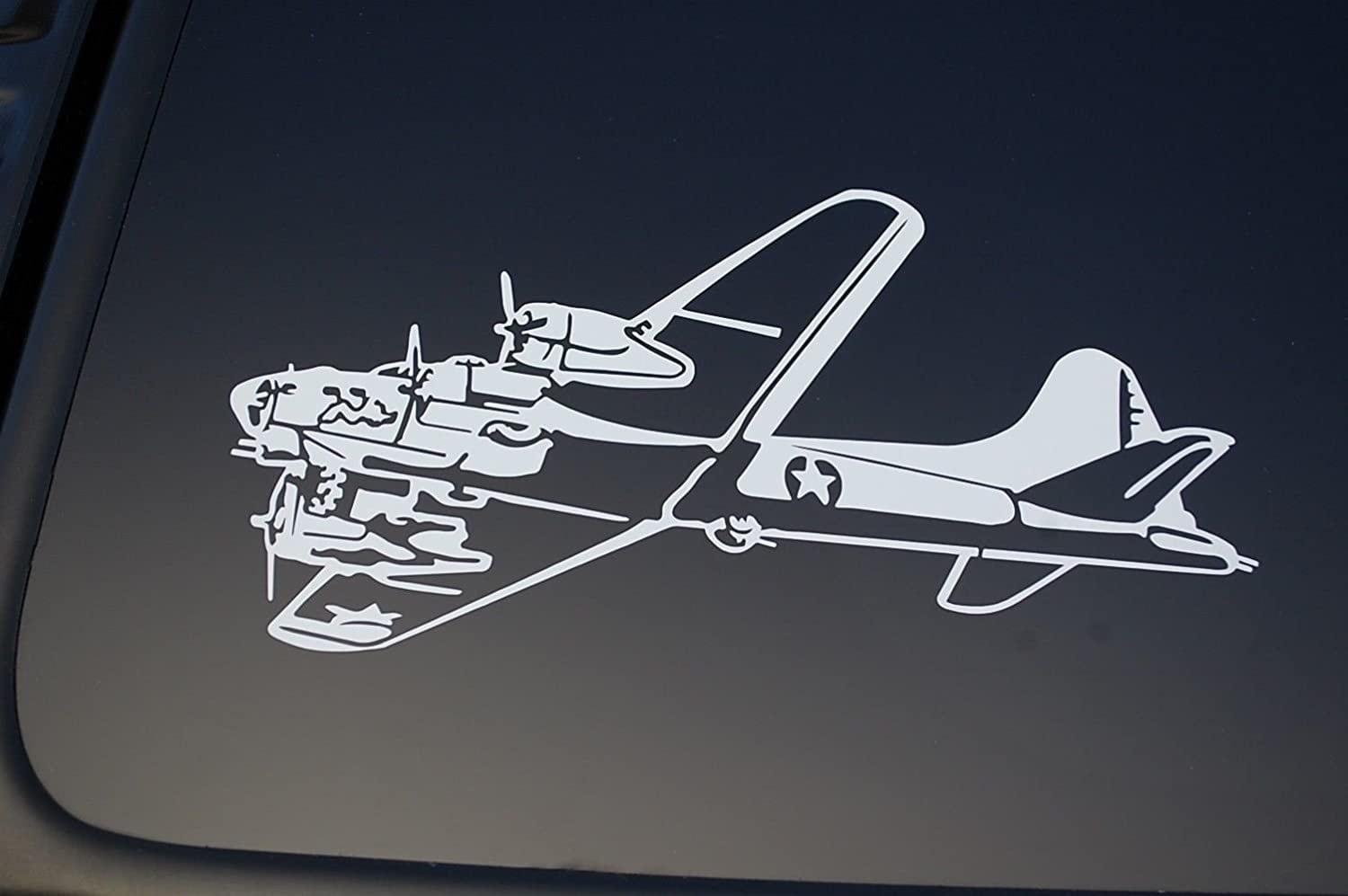 B-17 Bomber Flying Fortress Vinyl Sticker Decal Choose Color & | Etsy