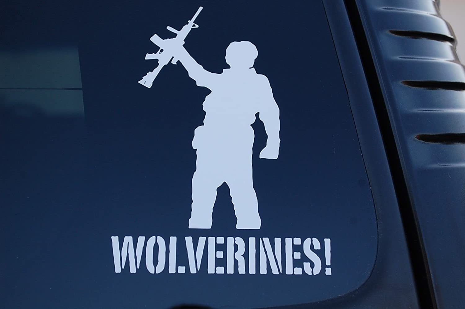 Wolverines Vinyl Sticker Decal Choose Color & Size!! Car Window (V448 ...