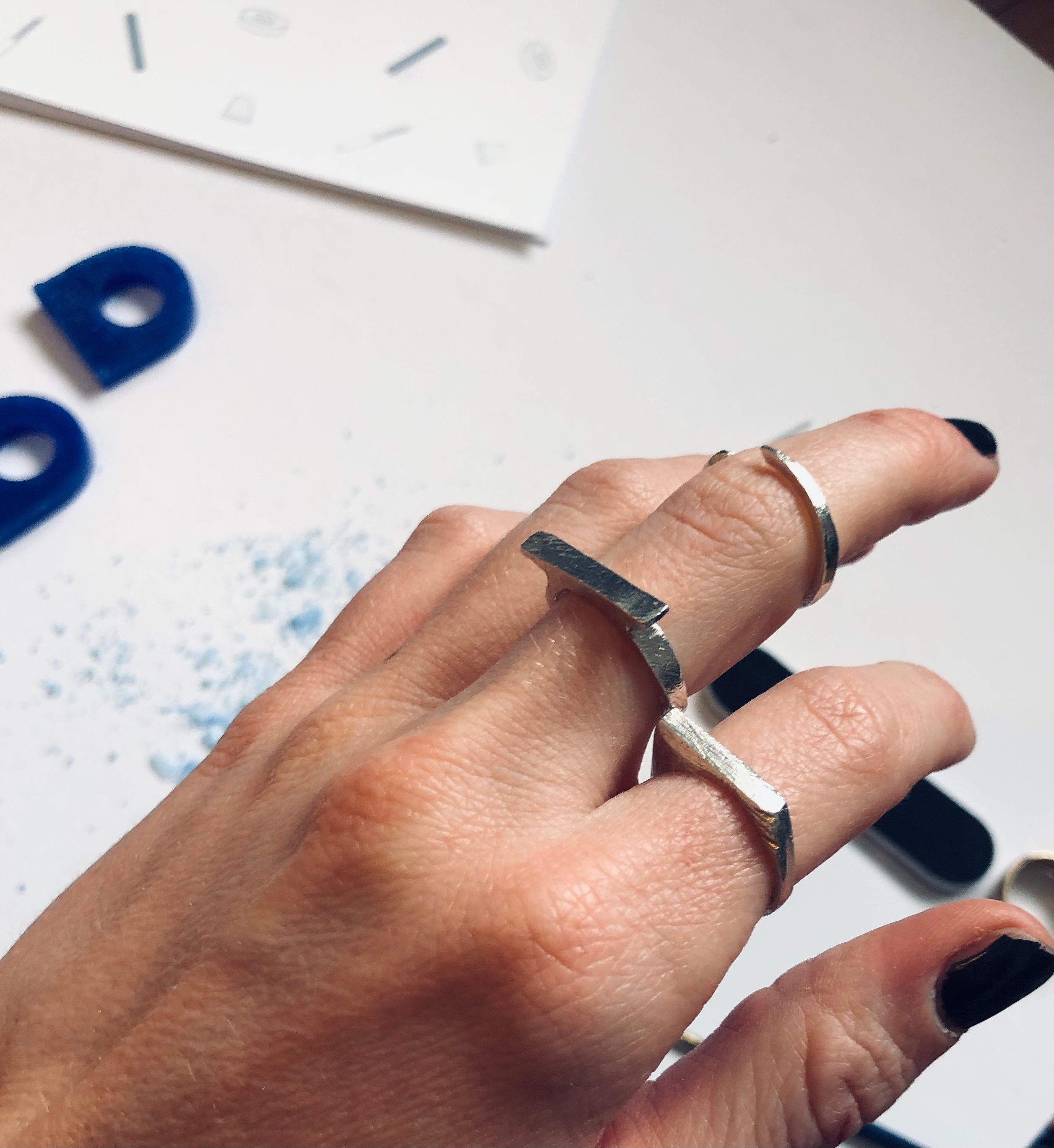KIT ONLY Make Your Own Solid Silver or Gold Ring - Etsy