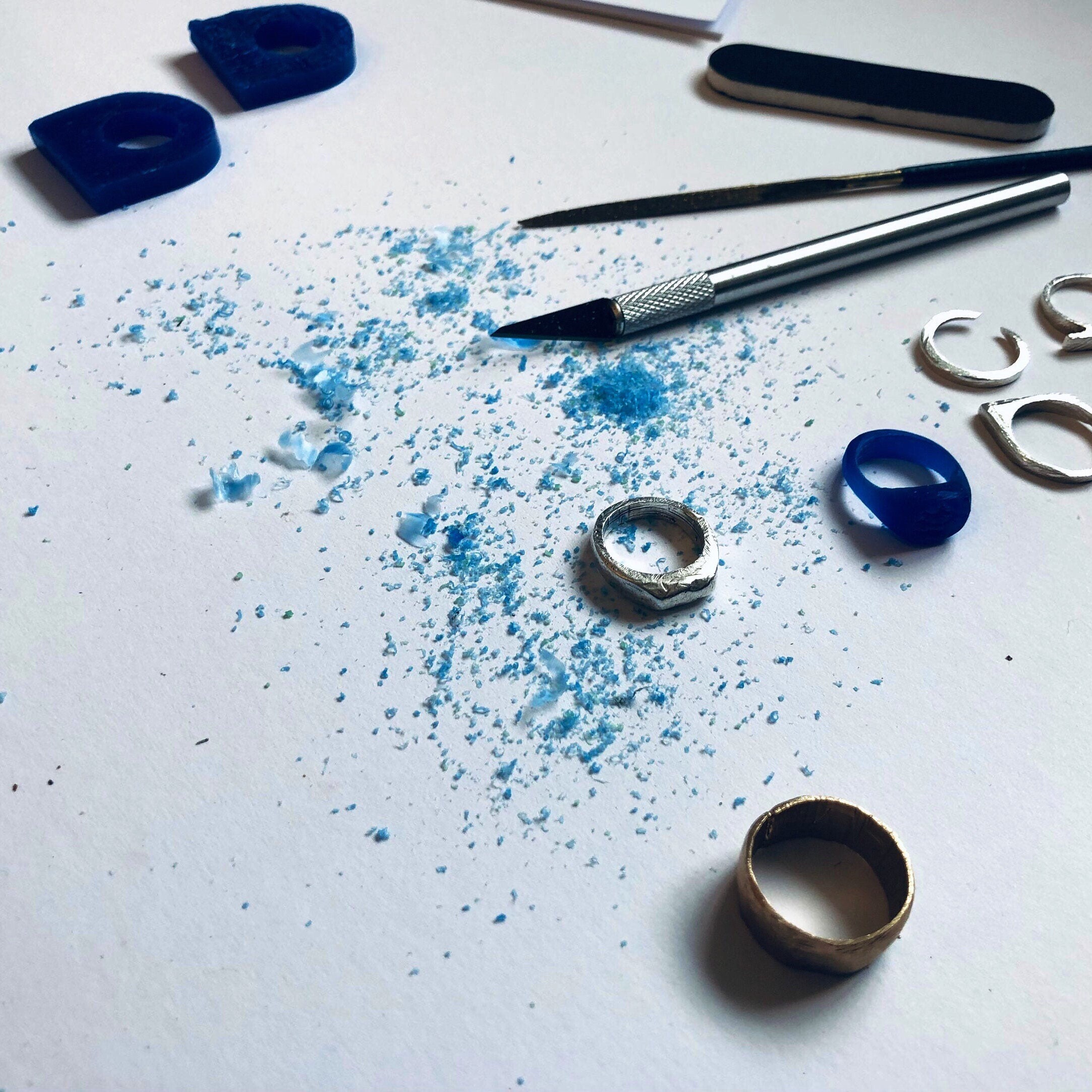 KIT ONLY - Make Your Own Solid Silver or Gold Ring - Etsy