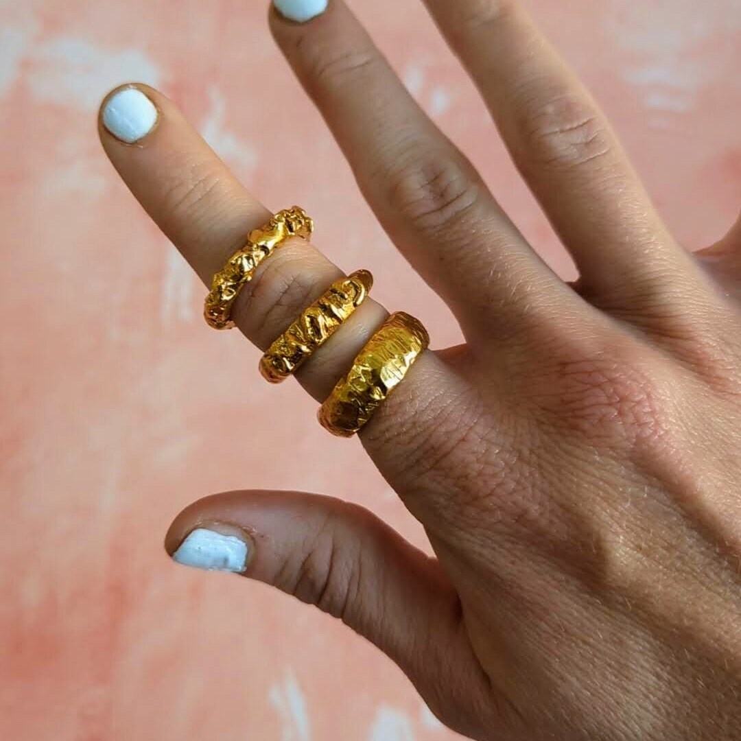 KIT ONLY Make Your Own Solid Silver or Gold Ring - Etsy